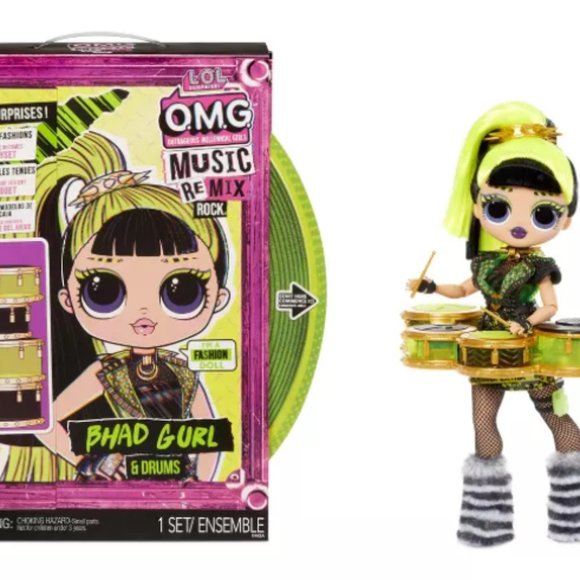 MGA Entertainment | Toys | Lol Surprise Omg Remix Rock Bhad Gurl And ...